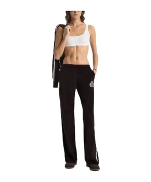 SPORTY  RICH Ny Crest Logo Stripe Track Pants