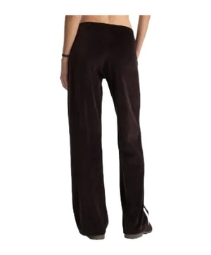 SPORTY  RICH Ny Crest Logo Stripe Track Pants
