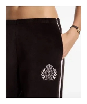 SPORTY  RICH Ny Crest Logo Stripe Track Pants