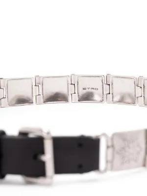 Etro Engraved-detail Belt - White