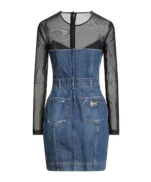 Dolce & Gabbana Fitted Denim Dress