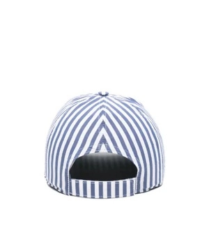 Herno Striped Baseball Cap - White
