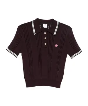Casablanca Short-sleeved Cotton Polo Shirt