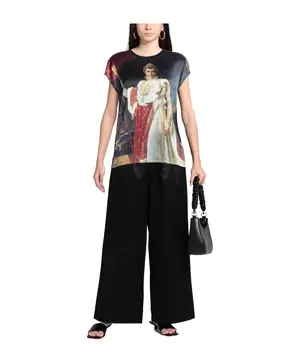 Dolce & Gabbana Printed Silk Top