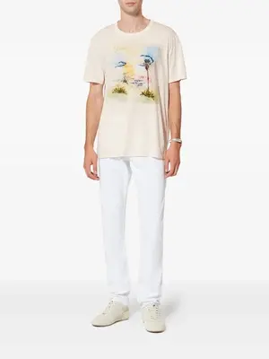 Isabel Marant Étoile Printed Short-sleeve T-shirt