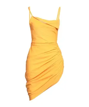 Jacquemus Solid-color Sleeveless Dress - Orange