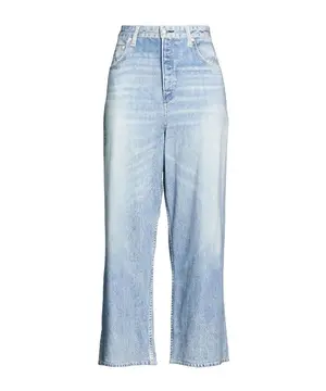 Rag & Bone Light Wash Wide-leg Jeans