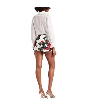 Dolce & Gabbana Floral Print Poplin Shorts