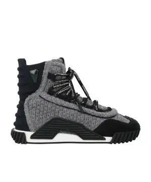 Dolce & Gabbana Two-tone High-top Sneakers