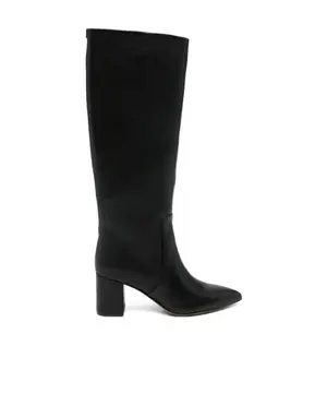 TWINSET Block Heel Pointed Toe Boots