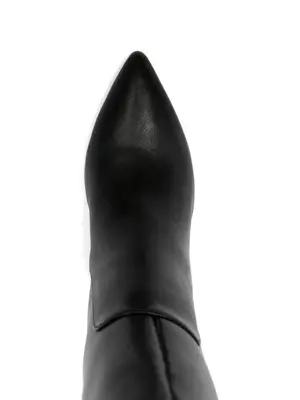 TWINSET Block Heel Pointed Toe Boots