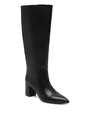 TWINSET Block Heel Pointed Toe Boots