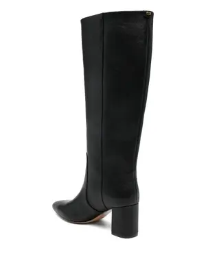 TWINSET Block Heel Pointed Toe Boots
