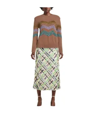 Max Mara Color Blocked Jumpers