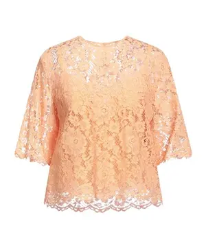 Dolce & Gabbana Solid Color Tops - Orange