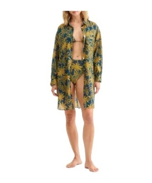 ERES Floral Print Button-up Shirt