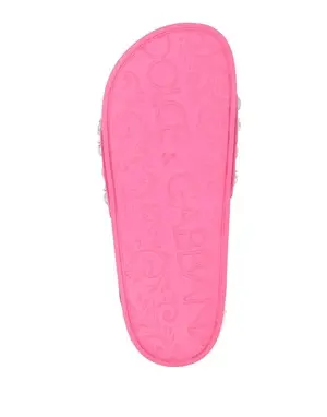 Dolce & Gabbana Embellished Pool Slides