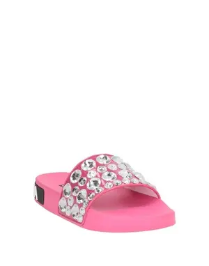 Dolce & Gabbana Embellished Pool Slides