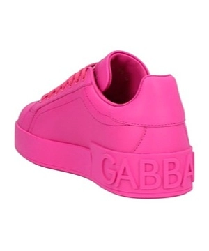 Dolce & Gabbana Simple Low-top Leather Shoes