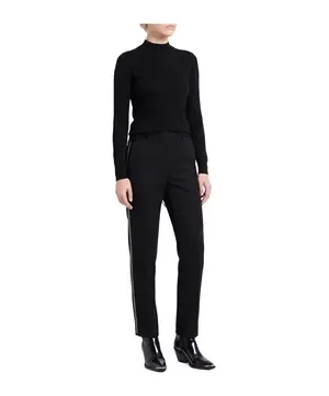 Burberry Straight-leg Trousers With Embellishments