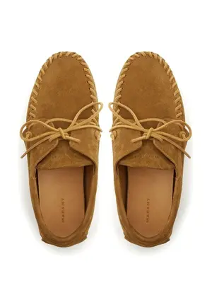 Isabel Marant Étoile Fylan Boat Shoes - Brown