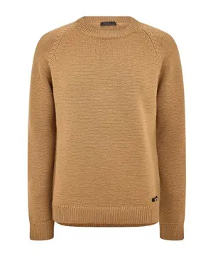 Prada Logo Jumper - Nude