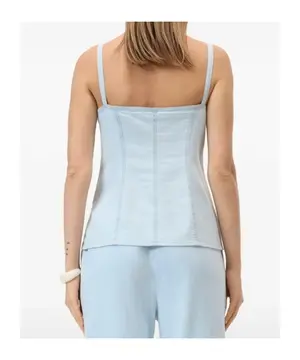 Closed Strappy Panel Top