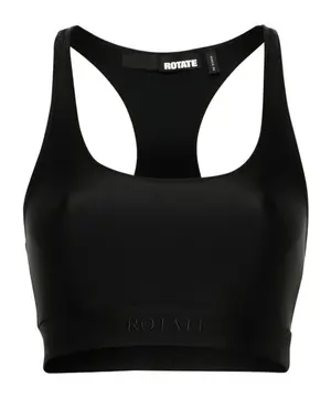 ROTATE BY BIRGER CHRISTENSEN Stretch Racer Back Bra - Black
