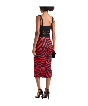 Dolce & Gabbana Zebra-print Midi Pencil Skirt