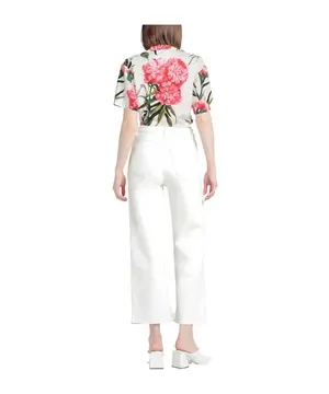 Dolce & Gabbana Floral Print Shirt - White