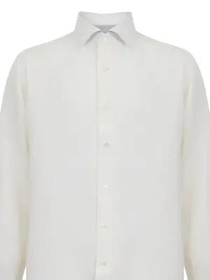 Eleventy Long-sleeved Shirt - White