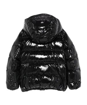 Herno Hooded Padded Jacket With Glossy Finish