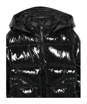 Herno Hooded Padded Jacket With Glossy Finish