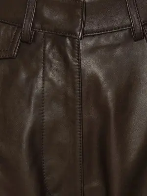 ROTATE BY BIRGER CHRISTENSEN Leather Trousers