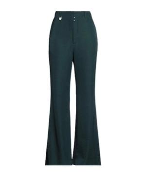 MAISON MARGIELA Solid-color Wool Pants - Green