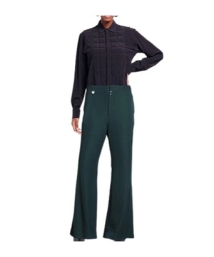 MAISON MARGIELA Solid-color Wool Pants
