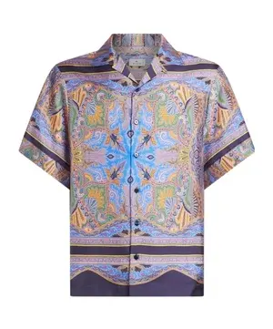 Etro Graphic-print Shirt - Nude