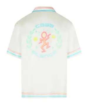 Casablanca Printed Silk Shirt