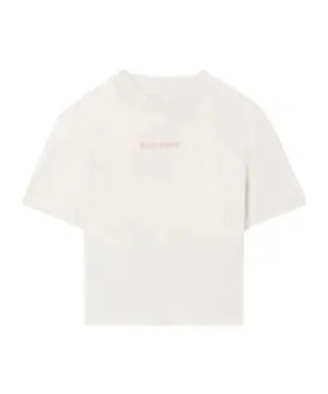 Palm Angels Logo Cropped T-shirt