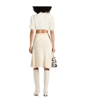Jacquemus Solid Cropped Top