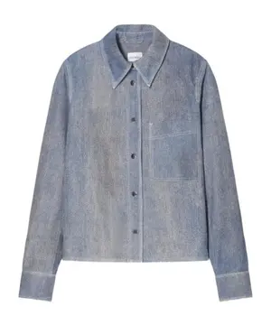 Closed Press-stud Leather Jacket