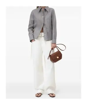 Closed Press-stud Leather Jacket