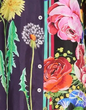 Dolce & Gabbana Floral Print Long Sleeve Shirt