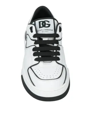 Dolce & Gabbana Two-tone Leather Low-top Sneakers