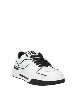 Dolce & Gabbana Two-tone Leather Low-top Sneakers