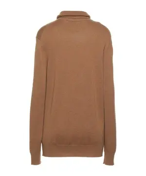 Dolce & Gabbana Cashmere Turtleneck Sweater - Camel