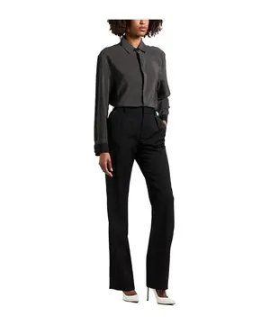 Saint Laurent Wool Straight-leg Pants