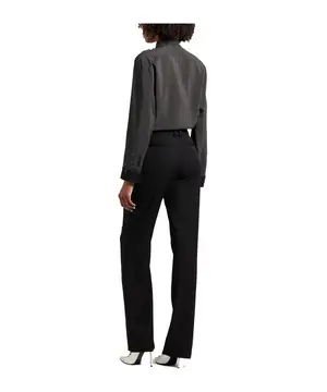 Saint Laurent Wool Straight-leg Pants