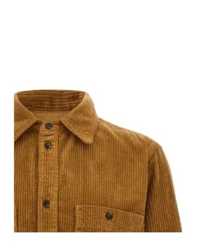 Isabel Marant Étoile Corduroy Effect Shirt - Brown