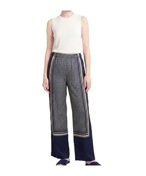 Rag & Bone Printed Satin Trousers